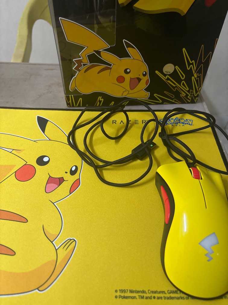 Razer X Pikachu limited edition, Computers & Tech, Parts & Accessories ...