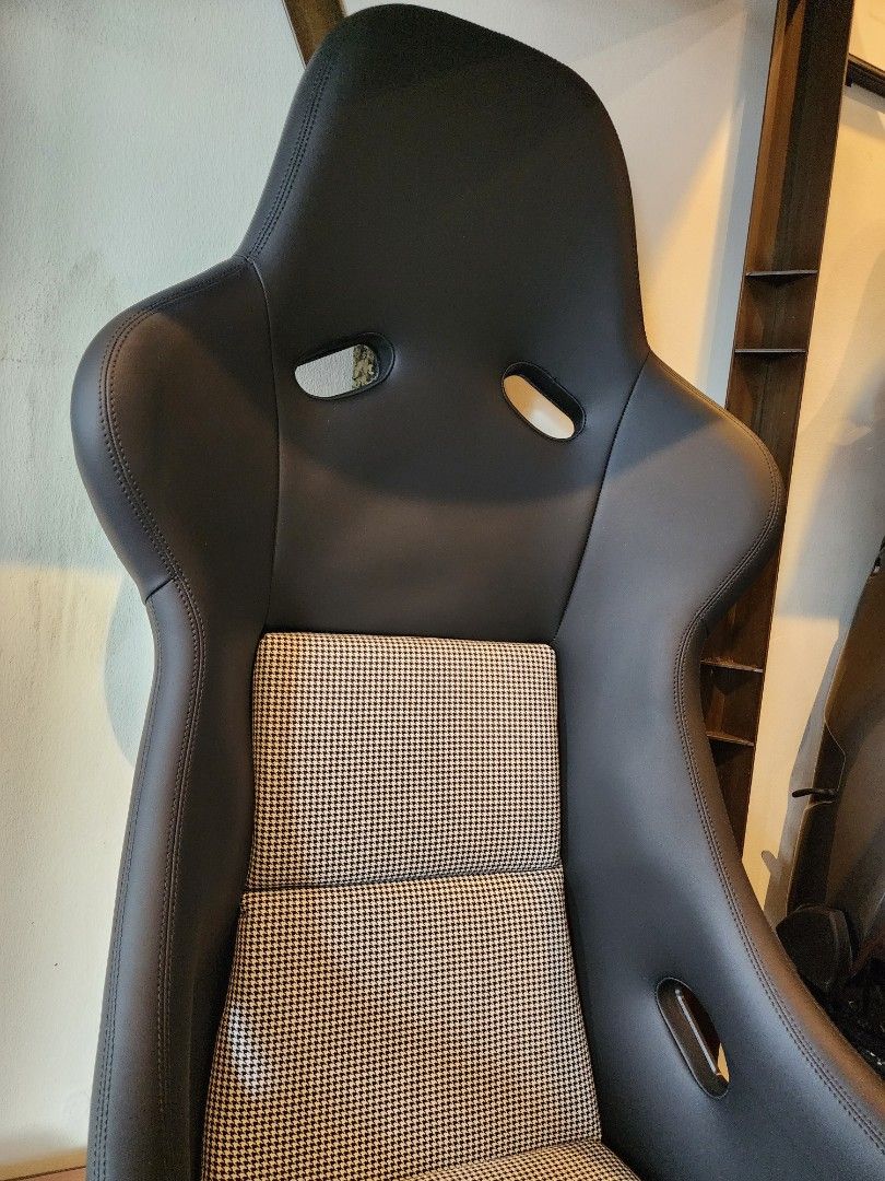 RECARO Pole Position NAPPA/Pepita , Custom Wrap, Car Accessories ...