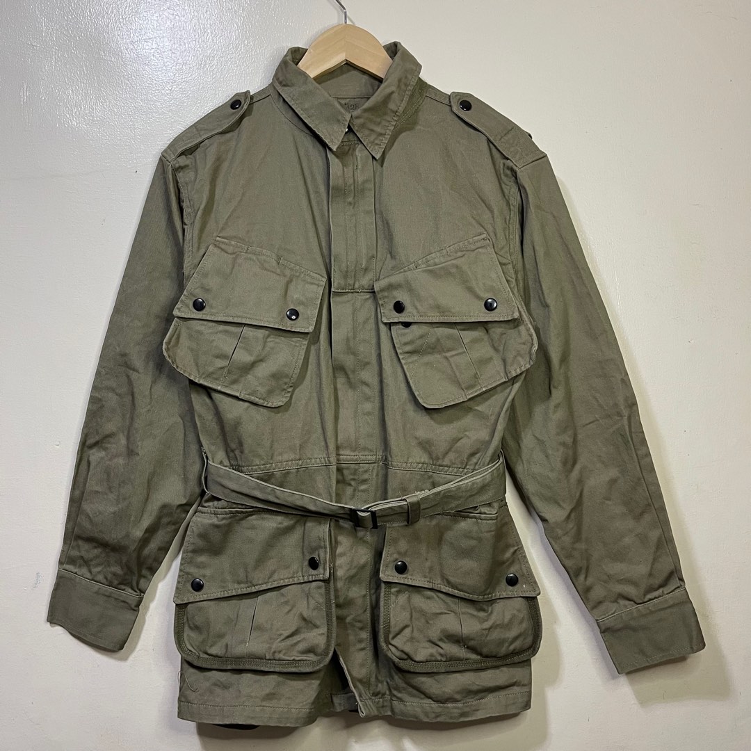 WWII U.S ARMED FORCES PARATROOPER M42 COAT, PARACHUTE JUMPER ...