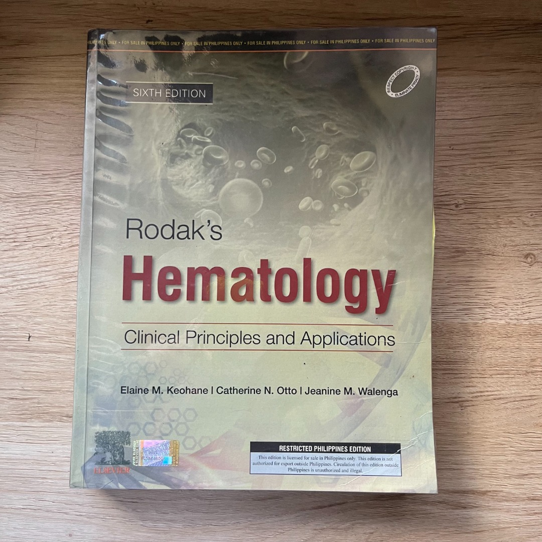Rodak's Hematology: Clinical Principles and Application (6th ed ...