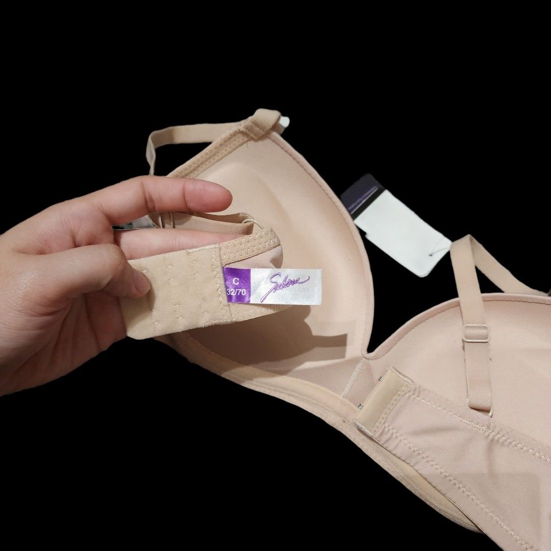 Sabina HBAN1003: Super Push Wireless Bra In Nude Color, Women's Fashion ...
