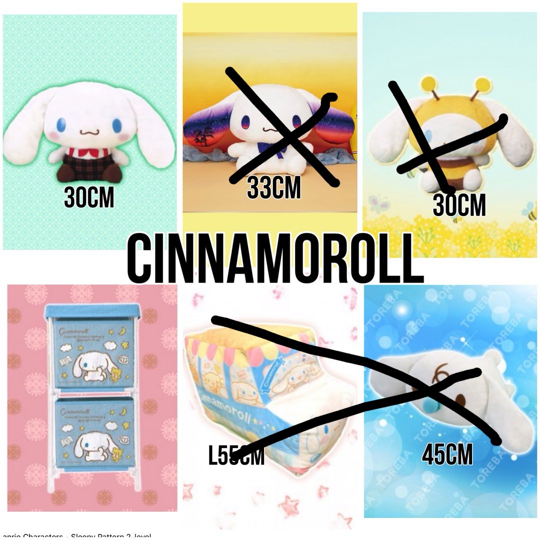 [SALES] Japan Cinnamoroll Cinna Sanrio Sunset Purple Plush Plushie ...