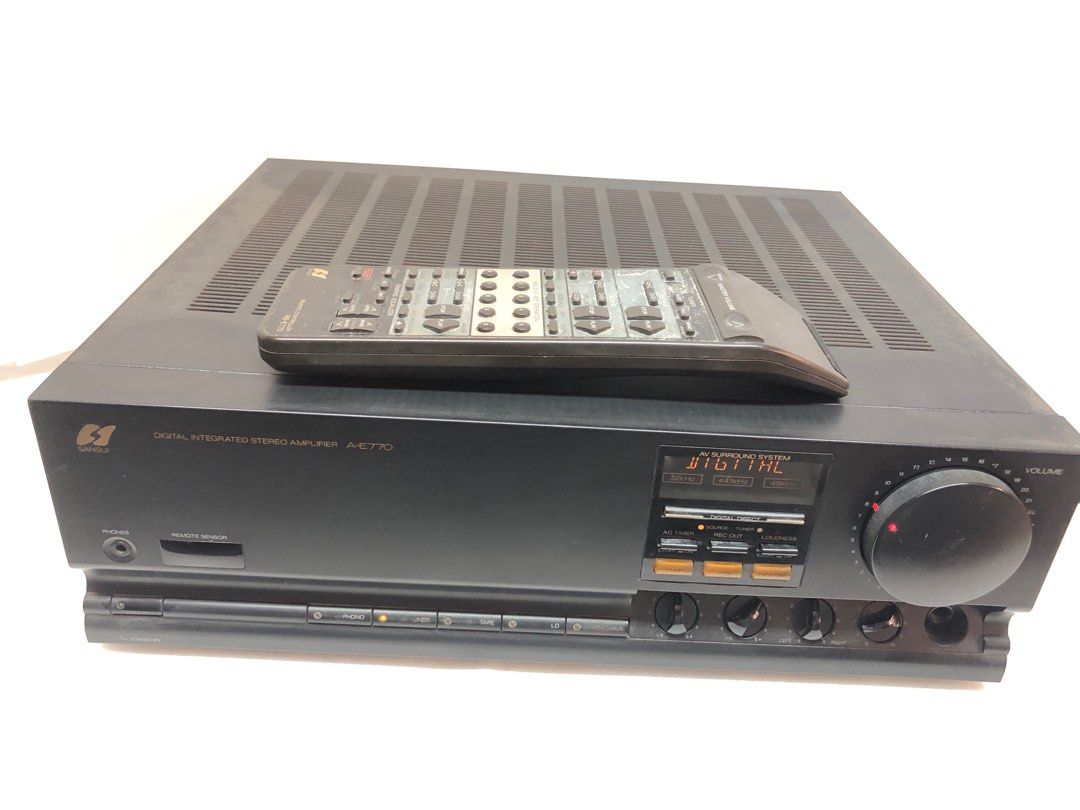 Sansui integrated amp A-E770 on Carousell