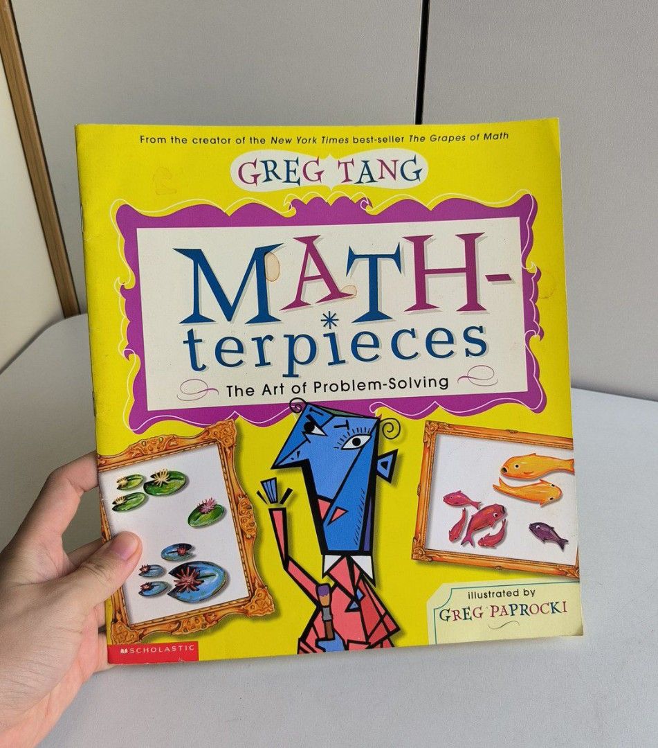 Scholastic Math-terpieces The art of problem solving, Hobbies & Toys ...