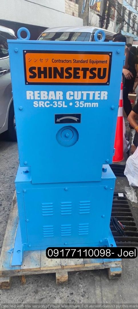 Shinsetsu Rebar Cutter w/ Accessories, Commercial & Industrial ...