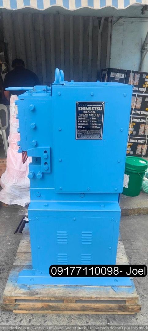 Shinsetsu Rebar Cutter w/ Accessories, Commercial & Industrial ...
