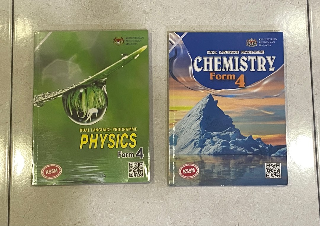 SPM TEXTBOOK PHYSICS CHEMISTRY FORM 4 KSSM DLP DUAL LANGUAGE PROGRAMME ...
