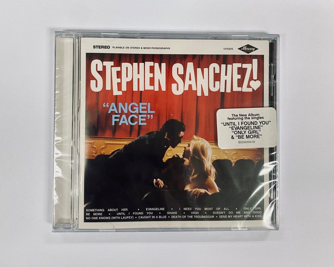 Stephen Sanchez - Angel Face ( CD ) 2023, Hobbies & Toys, Music & Media ...