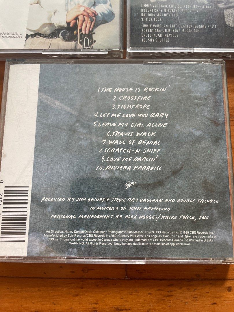 Stevie Ray Vaughan CD, Hobbies & Toys, Music & Media, CDs & DVDs on ...