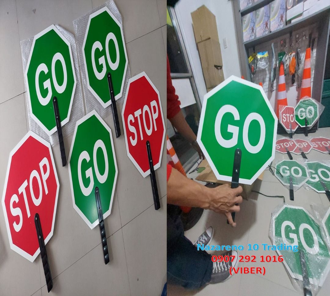 Stop & go Signage supplier 10, Commercial & Industrial, Construction ...
