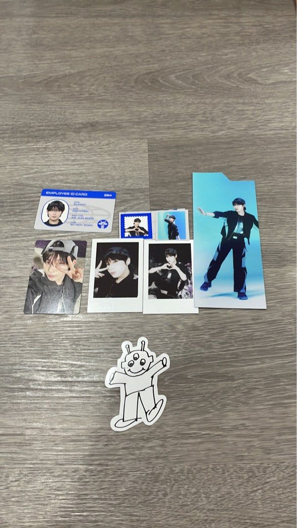 Sunoo Enha Enhypen Gguggu Package 2024 Pc Photocard Hobbies And Toys Collectibles And Memorabilia