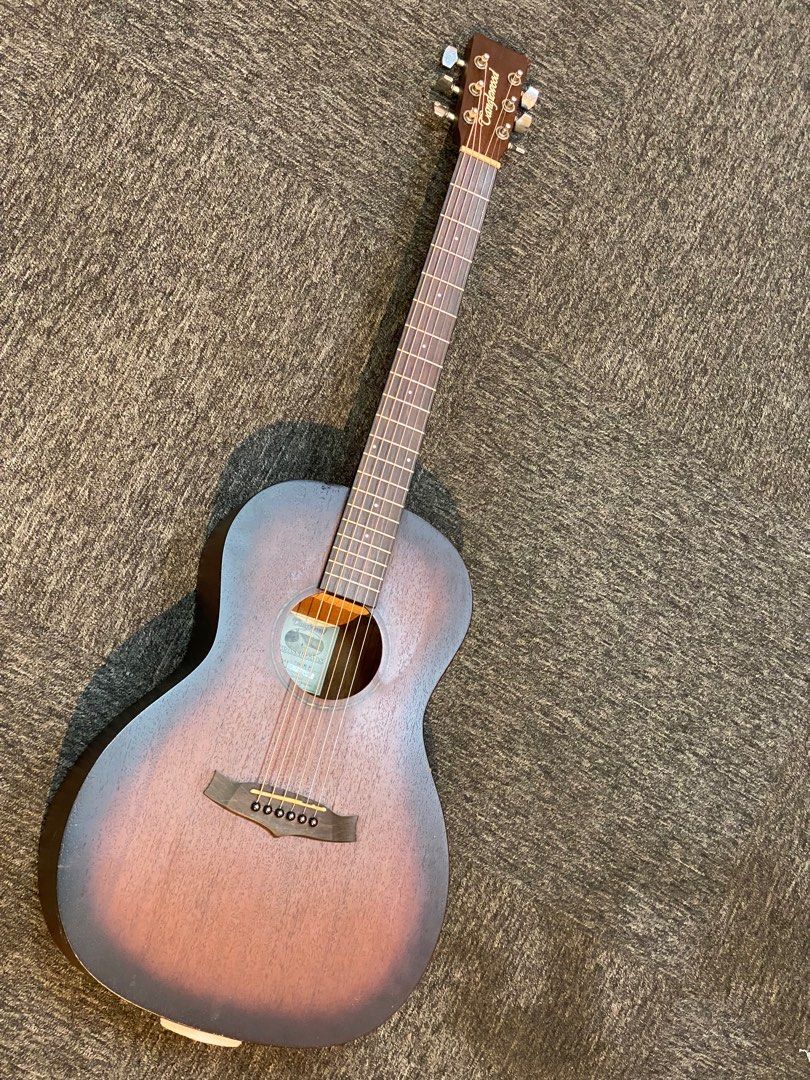 Tanglewood TWCR P parlour guitar, Hobbies & Toys, Musical Instruments ...
