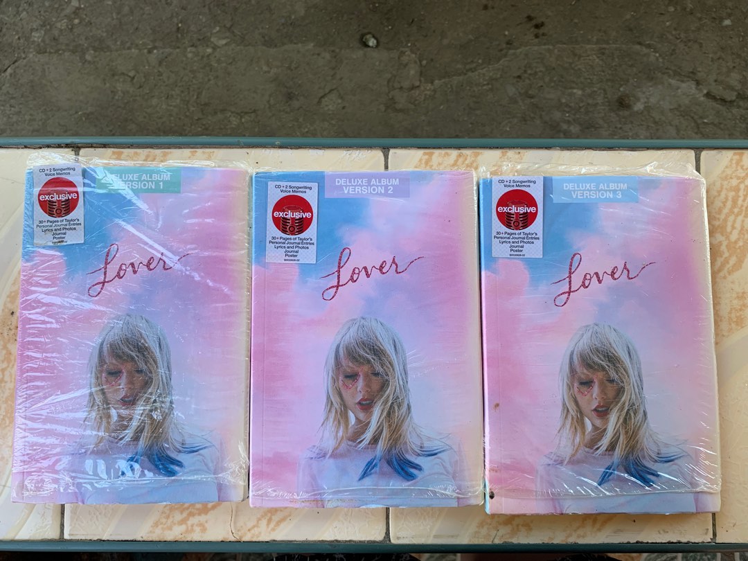 Taylor Swift Lover Deluxe Album Set, Hobbies & Toys, Music & Media, CDs ...