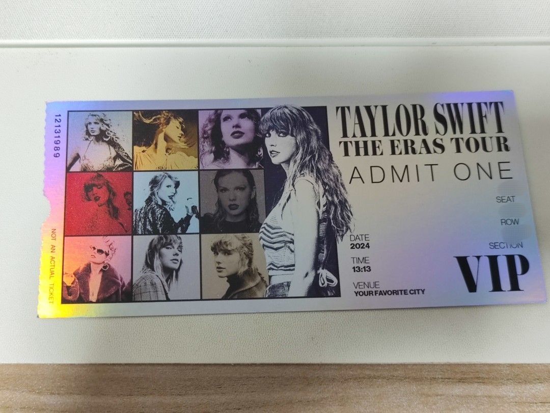 Taylor Swift the Eras Tour 2024 VIP Merchandise Box + VIP Collectors ...