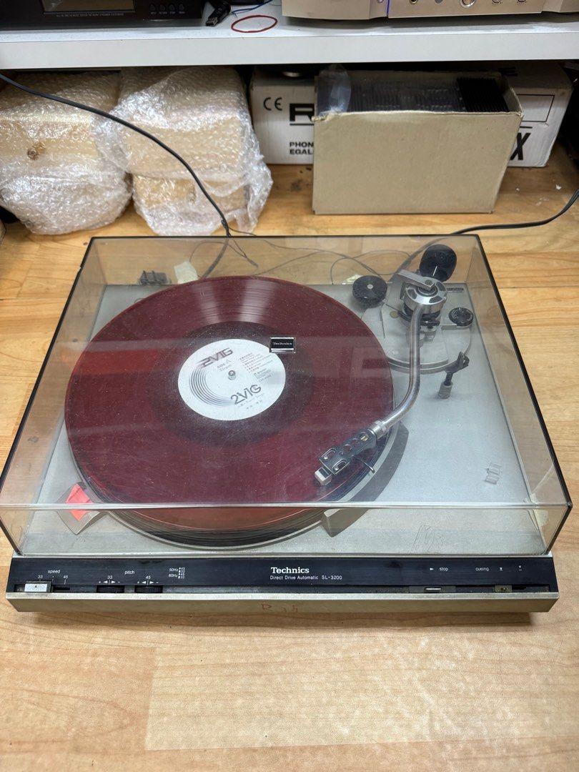 Technics SL-3200 refitted !, Audio, Other Audio Equipment on Carousell