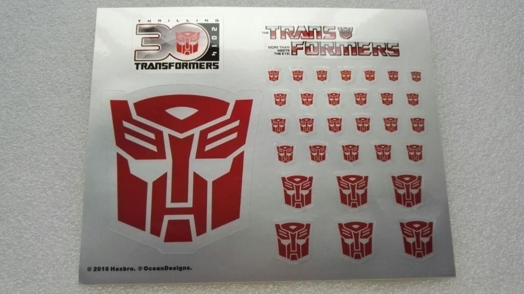 Transformers Autobot Stickers, Hobbies & Toys, Toys & Games on Carousell