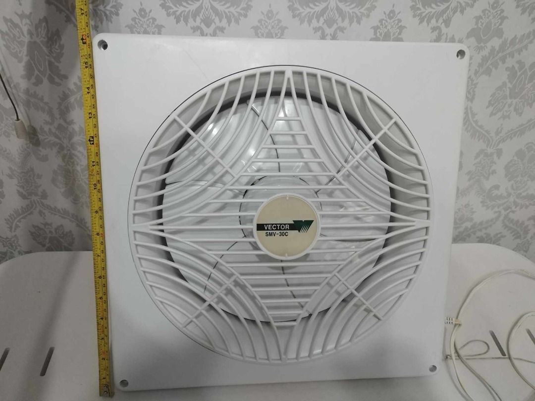 VECTOR Exhaust Fan, 300mm, Furniture & Home Living, Lighting & Fans ...