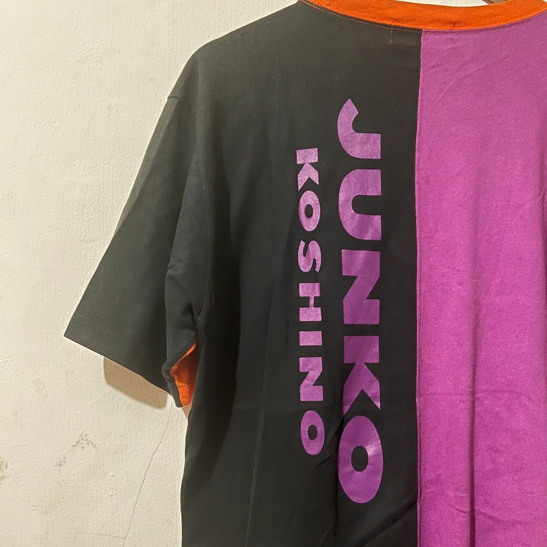 Vintage 90s Mr. Junko by Junko Koshino Tee, Fesyen Pria, Pakaian , Atasan di Carousell