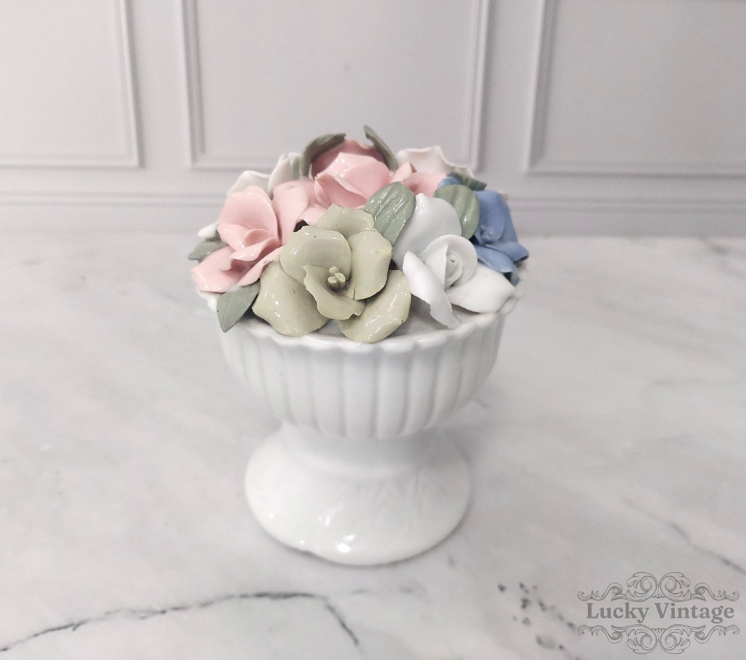 Vintage Keramik Porselen Buket Bunga Mawar Colorfull Japan - Roses ... Vintage Keramik Porselen Buket Bunga Mawar Colorfull Japan - Roses ...
