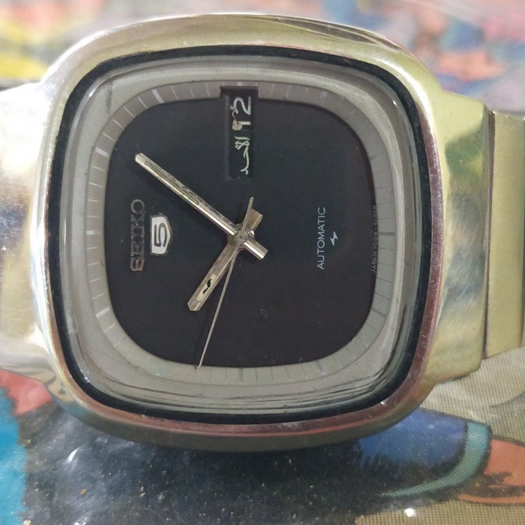 Vintage Seiko camera TV 7009 automatic watch, Men's Fashion, Watches ...