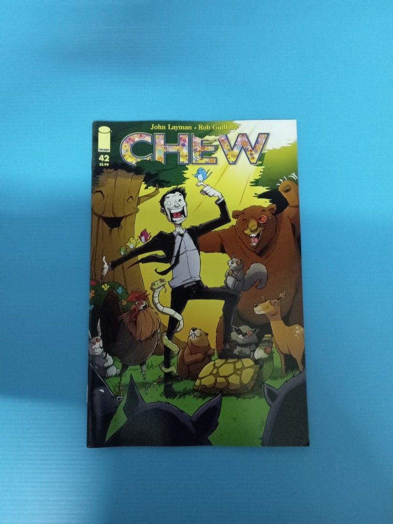 1st app Babycakes ! Chew #42 ( Rob Guillory - Cover Art ) Image Comics, Very-Low-Print-Issue ...