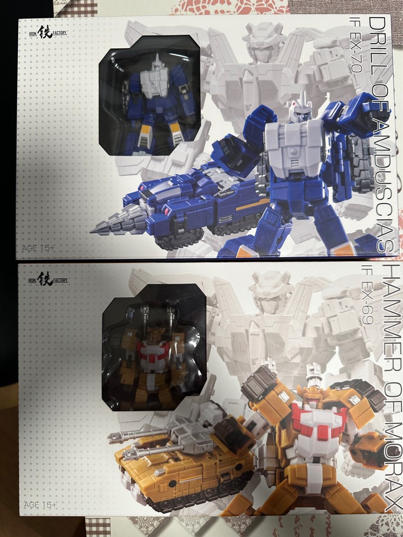 全新 鐵工廠 小比例 合體派 煞星 IF EX-69, EX-70, 興趣及遊戲, 玩具 & 遊戲類 - Carousell