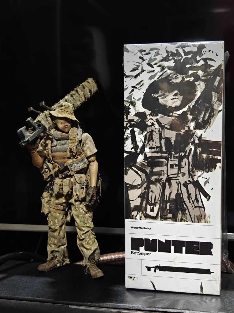 原裝正版 中古 ThreeA 3A 1/6 Popbot Dead Equine & Dark Blind Cowboy Super Set ...