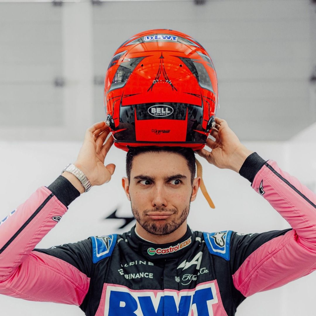 [預訂] F1 Alpine - Esteban Ocon Helmet Spark 2024 頭盔, 電單車買賣 - Carousell