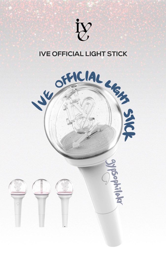\ IVE OFFICIAL LIGHT STICK /, 興趣及遊戲, 收藏品及紀念品, 韓流 - Carousell