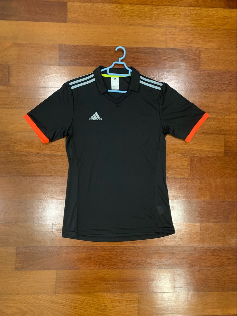 Adidas collar shirt, Men's Fashion, Activewear on Carousell