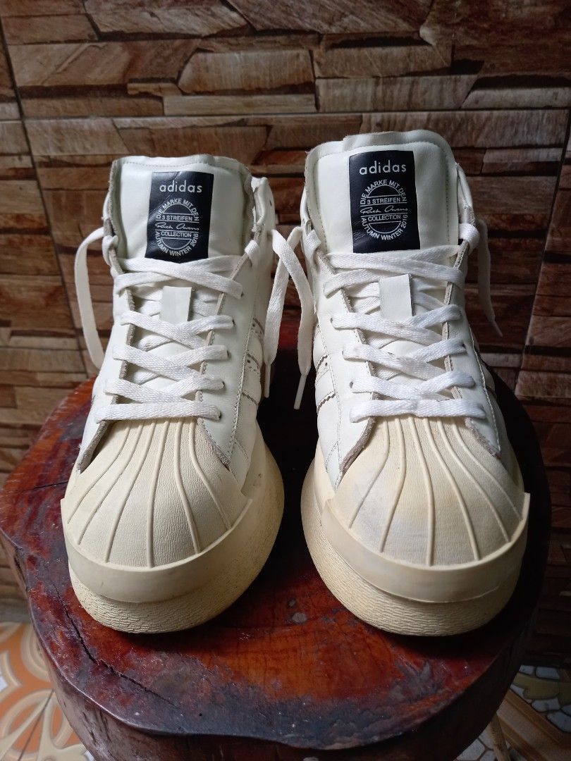 Adidas Mastodon X Rick Owens, Fesyen Wanita, Sepatu di Carousell