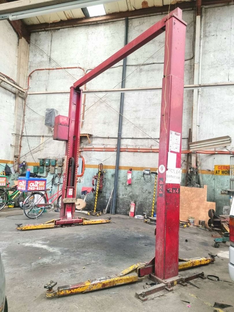 A-Frame Gantry with Beam Trolly, Two Post Car Lifter, 1 Set of 2 pcs ...
