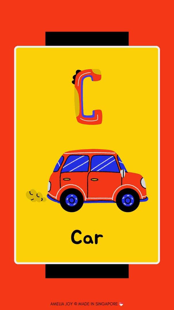 AJ's Digital Alphabet Flashcards for Kids, Hobbies & Toys, Books ...