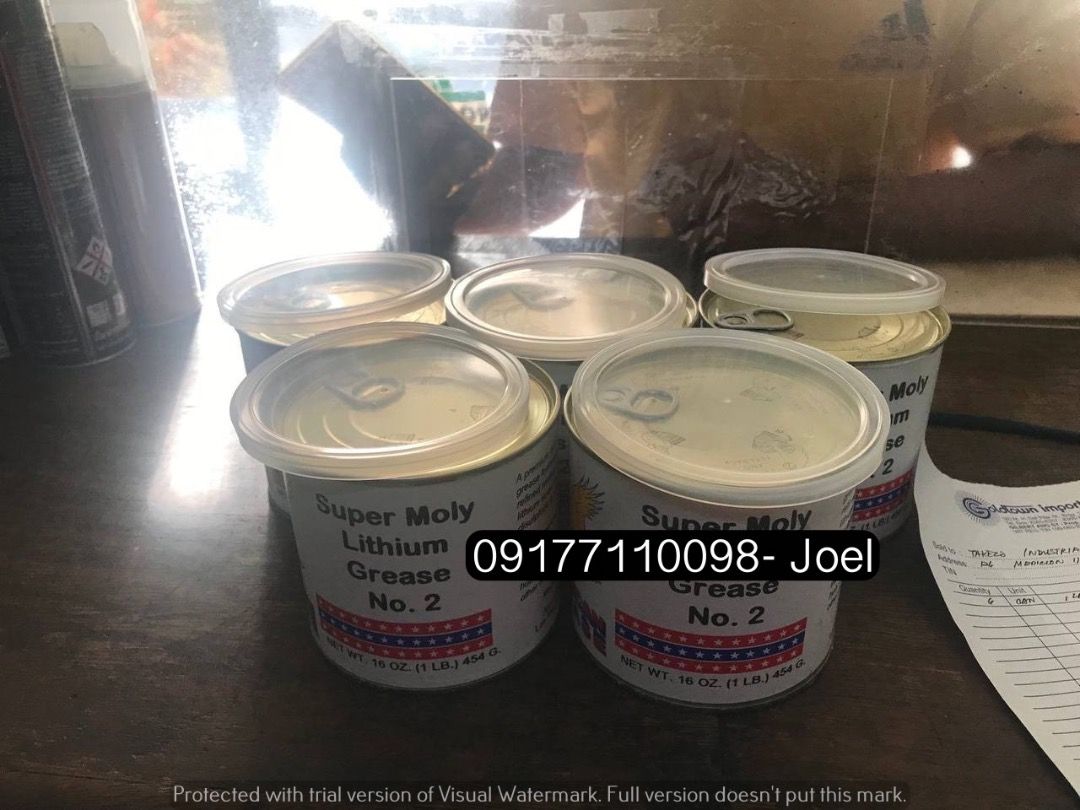 AMERICAN GREASE SUPER MOLY LITHIUM GREASE, Commercial & Industrial ...