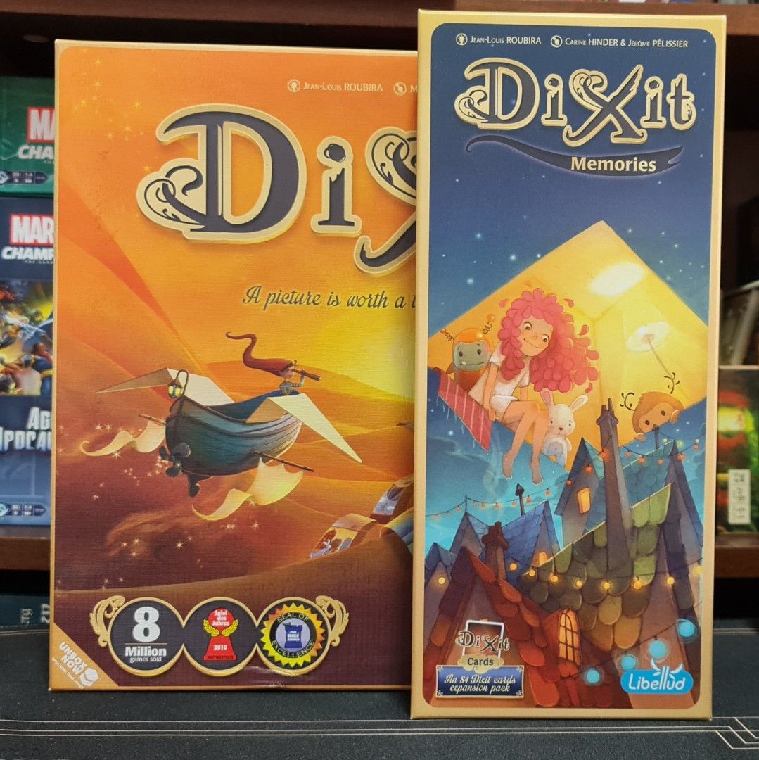 [Authentic ] Dixit Board Game Bundle (Base + Quest + Journey), Hobbies ...