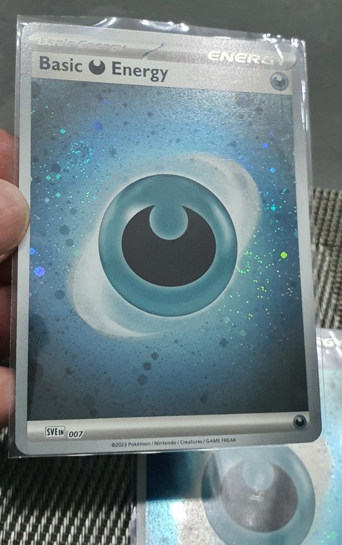 Basic Darkness Energy (Holo) 4 swirls, Hobbies & Toys, Toys & Games on ...