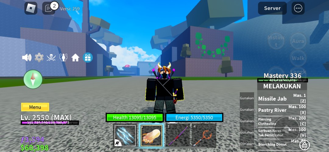 Blox Fruit Dough (eated) V3, Video Gaming, Video Games, Others on Carousell