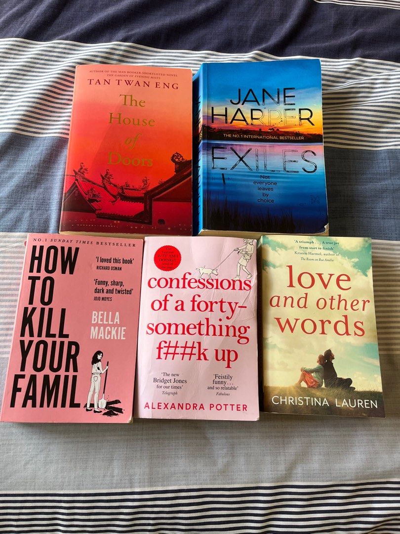 Book Tok fiction books house of doors/ exiles / how to kill your family ...