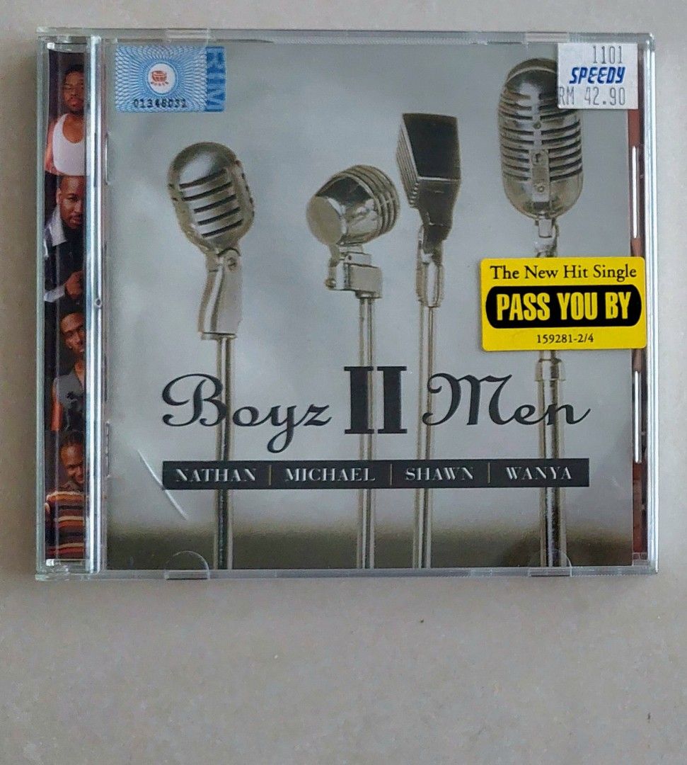 BOYZ II MEN CD Nathan Michael Shawn Wanya, Hobbies & Toys, Music & Media, CDs & DVDs on Carousell