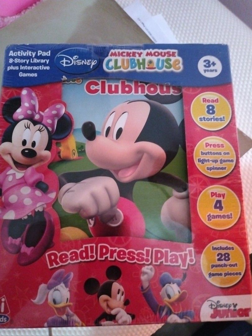 Disney Activity Pad, Hobbies & Toys, Toys & Games on Carousell