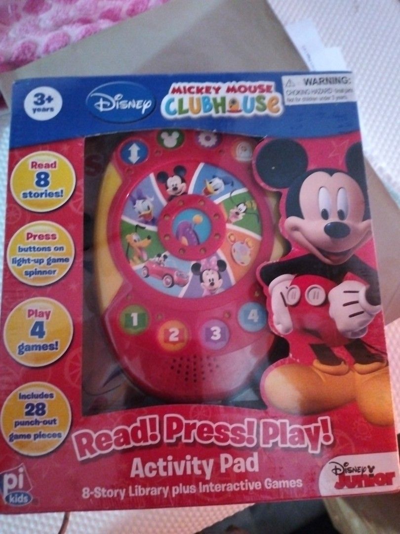Disney Activity Pad, Hobbies & Toys, Toys & Games on Carousell