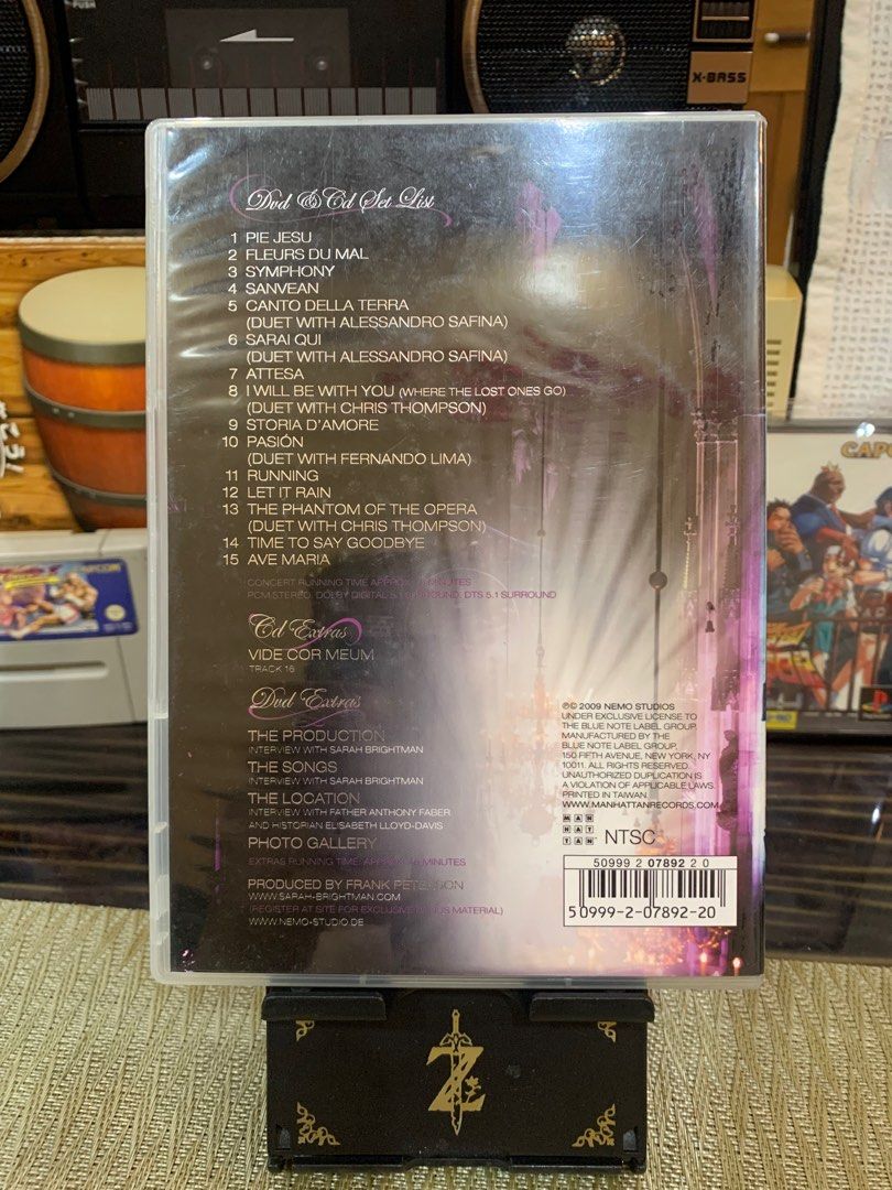 (DVD+CD) Sarah Brightman Symphony: Live in Vienna, Hobbies & Toys ...