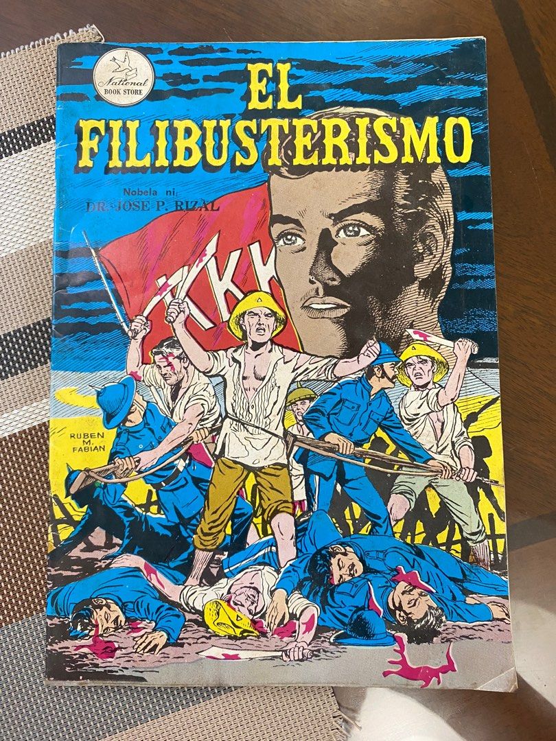 EL FILIBUSTERISMO NOBELA NI DR. JOSE P. RIZAL VINTAGE COMICS MAGAZINE ...
