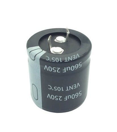 Electrolytic Capacitor 250v 250 Volt 560uf 560 uf Microfarad Battery ...