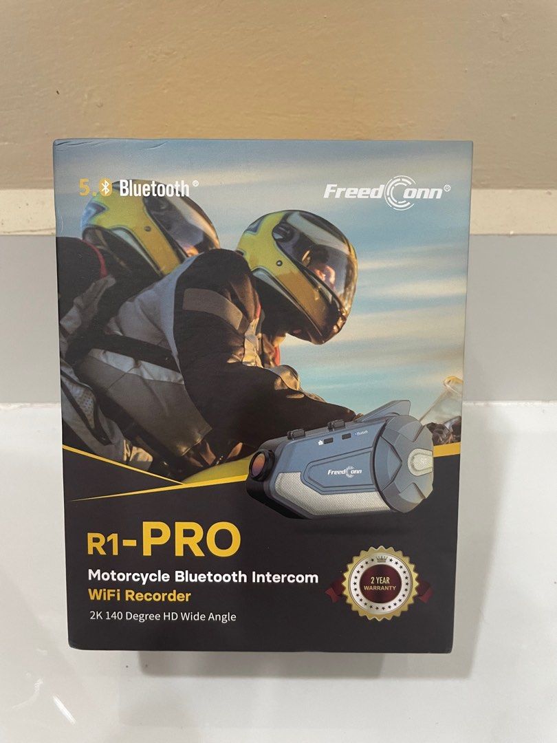 FreedConn R1-Pro Motocycle Bluetooth Intercom, Auto Accessories on ...