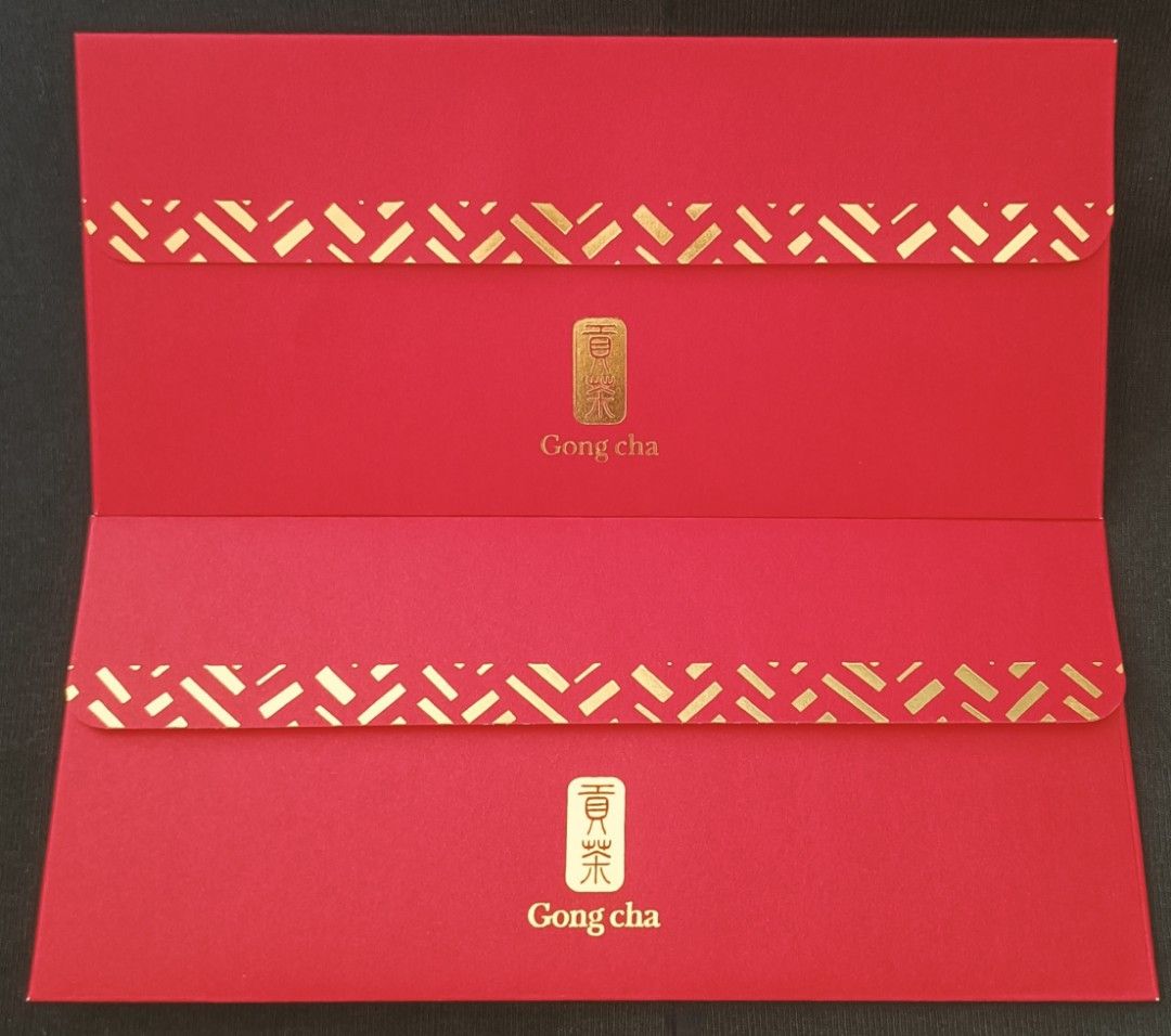 Gong Cha Red Packets, Hobbies & Toys, Collectibles & Memorabilia ...