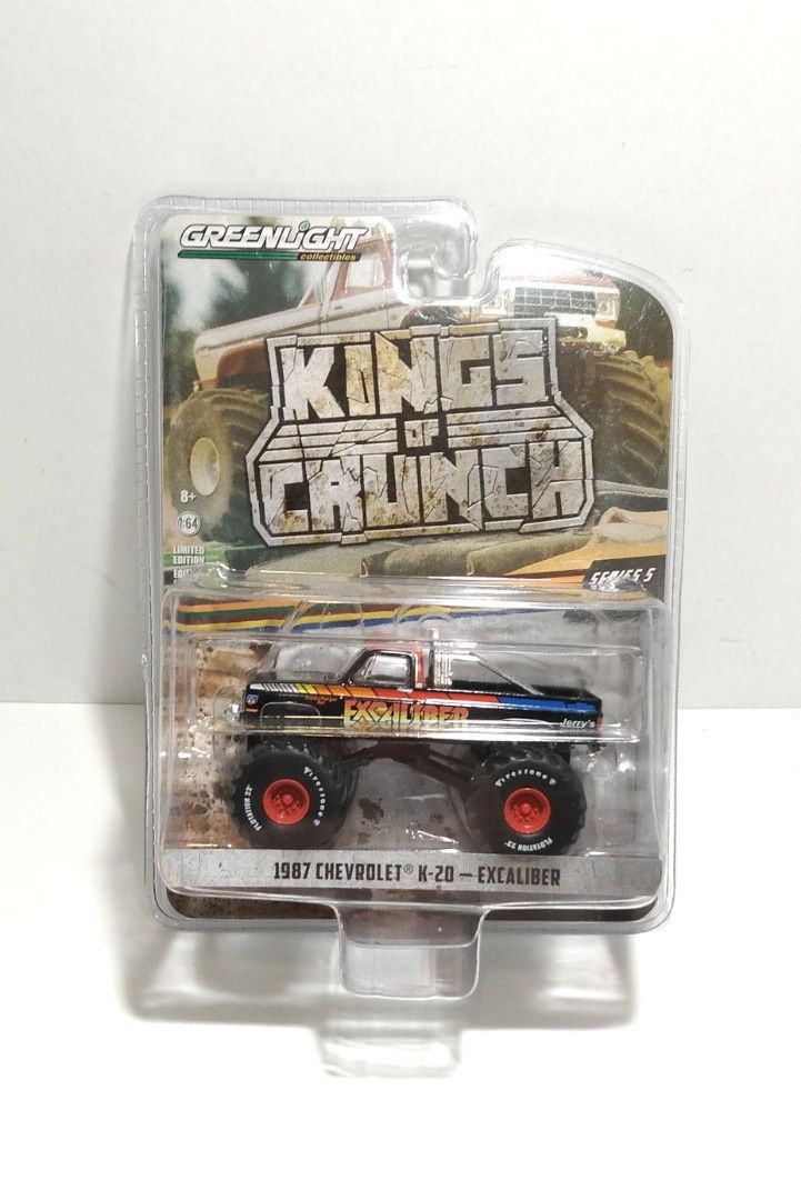 GreenLight , Kings Of Crunch , 1987 Chevrolet , K-20 - Excaliber ...
