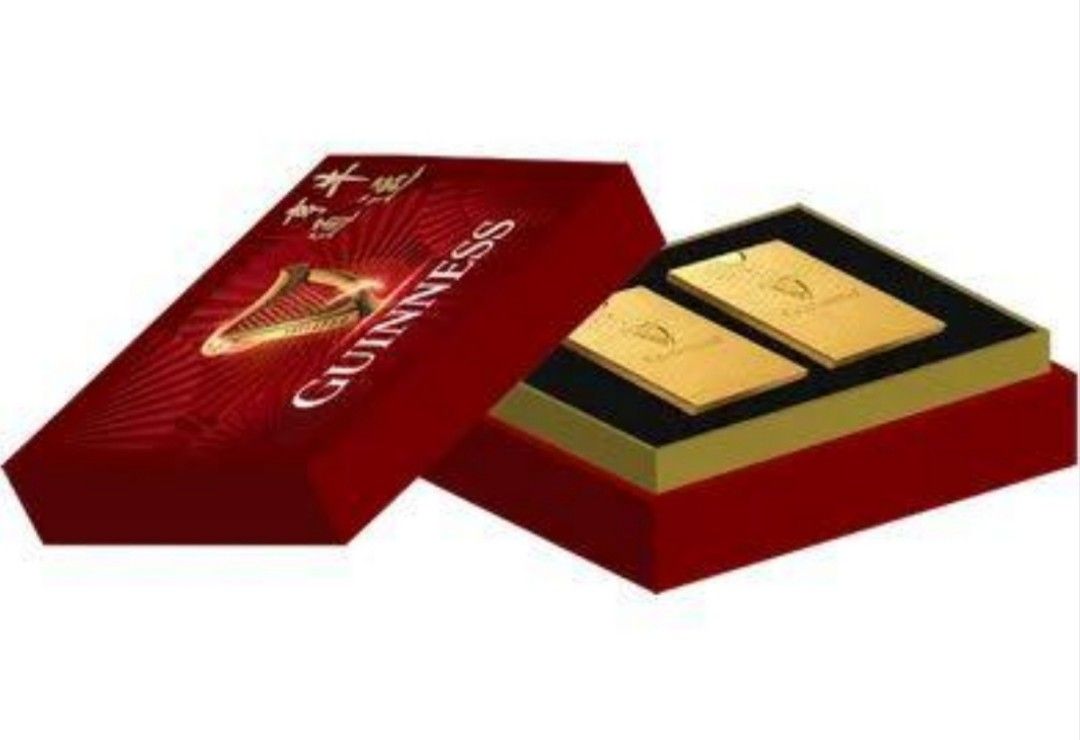 Guinness Golden Playing Card, Hobbies & Toys, Collectibles ...