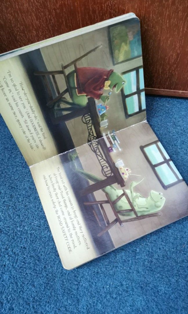 Hardbook BoardBook Toads road code, Hobbies & Toys, Books & Magazines, Children's Books on Carousell