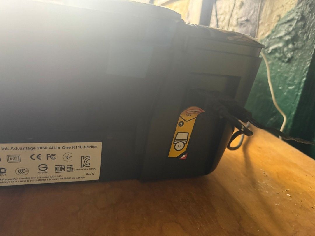 HP Deskjet Ink Advantage 2060 3in1 printer copier scanner, Computers ...